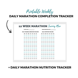 12 Week Marathon Training PLUS Plan – All About Marathon Training